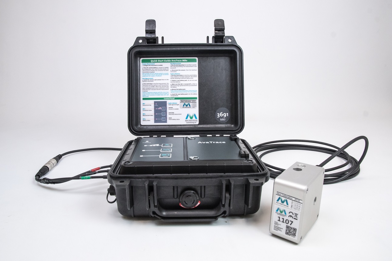 Vibration Monitor (AVATrace) AVA-M80 | Campbell Associates